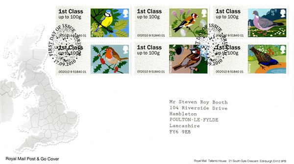 First Day Covers Post & Go | GB Stamps | Windsor Stamps