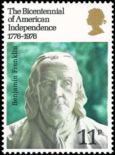 1976 American Revolution Bicentennial, Benjamin Franklin
