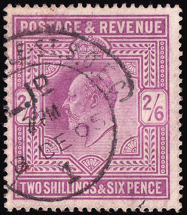 SG262 (M49, II) 2/6d Dull Purple (Chalk Paper) - Fine Used Hooded ...