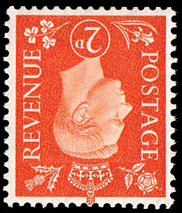 SG465wi 2d Orange, Watermark Inverted - Good Perfs